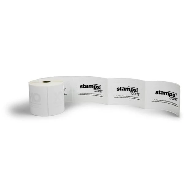 Stamps.com 4" x 6" Zebra/Eltron Compatible Shipping Label Rolls, 500 L ...